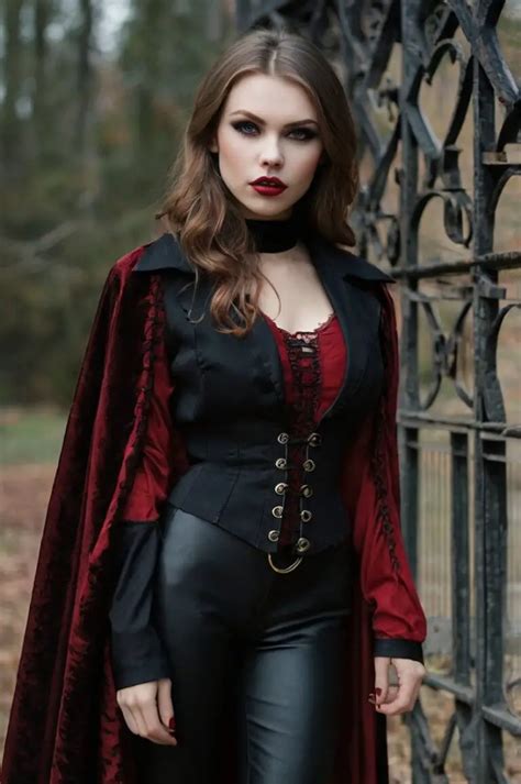 35 Vampire Outfit Ideas Female Stunning Gothic Looks