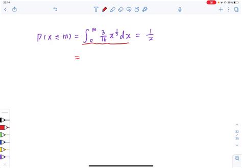 SOLVED Find The Median Of The Random Variable X With The Probability Density Function Defined On