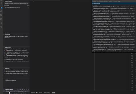 Git How To Compare Different Branches In Visual Studio Code Stack Overflow