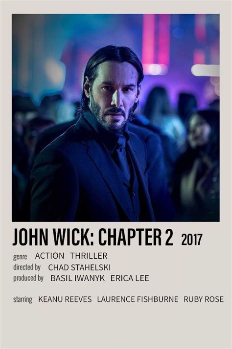 John Wick 2 In 2024 Iconic Movie Posters Film Posters Minimalist Classic Films Posters