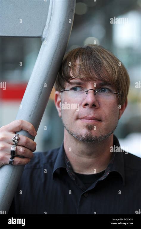 Markus Heitz At The 65 Frankfurt Book Fair In Frankfurt Main Germany October 2013 Stock