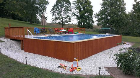 Rectangle Above Ground Pool Packages