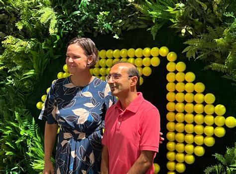 Mitesh Jain Cpa On Linkedin As A Guest Of Hsbc Bank Visited The Us Open And Watched The Women