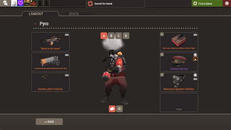 Post Your Pyro Loadouts Here Team Fortress 2 Discussions Backpack