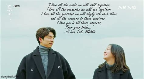 Korean Drama Quotes Goblin Dokkaebi ~ Korean Drama