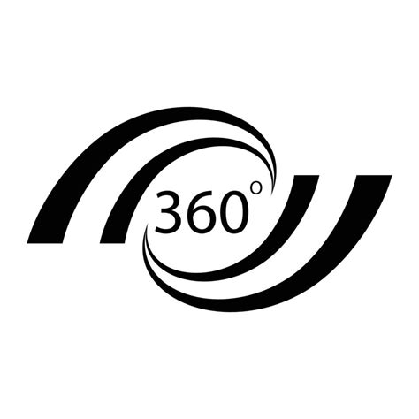 360 Degree Logos 22660185 Vector Art At Vecteezy