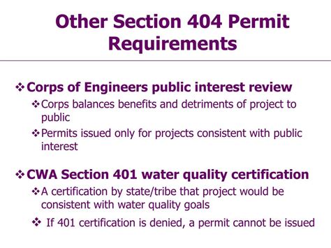 Ppt Clean Water Act Section 404 Basics Powerpoint Presentation Free Download Id 5497049