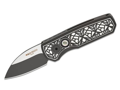 Protech Automatic Knife 2024 Runt 5 Since 1999 Custom Scrimshaw