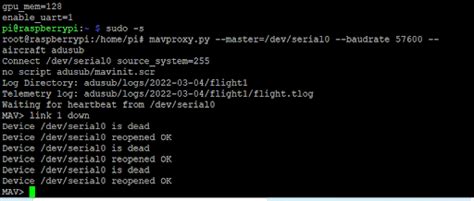 I Want To Communicate To Pixhawk From Raspberry Pi 3 And Read The