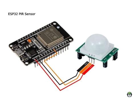 how to use pir sensors with esp32 for simple motion detection