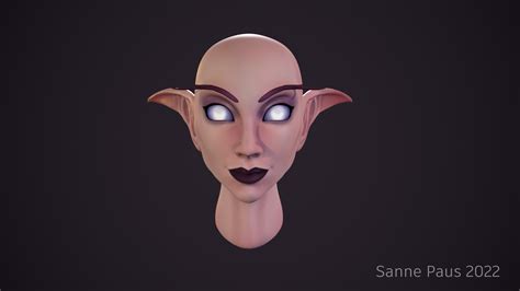 Study Female Night Elf Head — Polycount