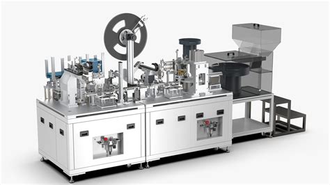 Automatic Micro Motor Assembly Machine 3d Turbosquid 2165149