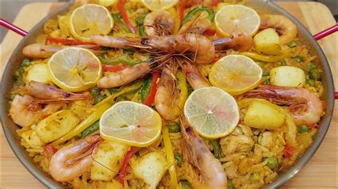بايلا إسبانية بطريقة سهلة ومبسطة ناجحة💯 تجي رائعة ولذيذة متشبعوش منها Paella Youtube
