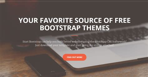 Startbootstrap Creative 템플릿 하보니 Php