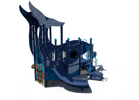 Blue Whale Themed Outdoor Playground Fx5 Aqu 205 0611 Themed Outdoor