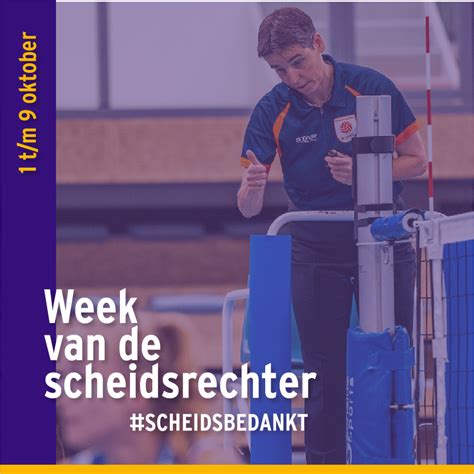 Week Van De Scheids 1 9 Oktober
