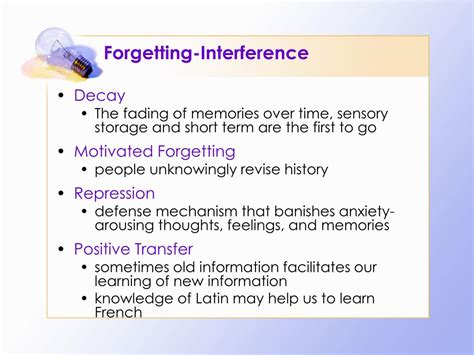 Ppt Forgetting Powerpoint Presentation Free Download Id2806122