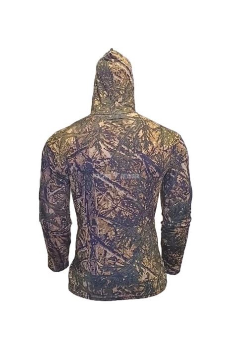 Playera Manga Larga Rameada Con Capucha Táctico Reynosa