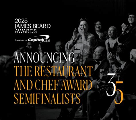 The 2025 James Beard Award Semifinalists James Beard Foundation