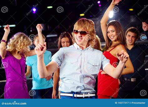 Dancing Guy Stock Image Image Of Disco Discotheque 14377317