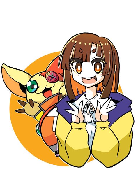 Shoemon And Kinosaki Arisa Digimon And More Drawn By Mekadouraku Danbooru