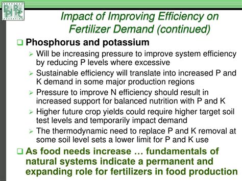 Ppt Fertilizer Use Efficiency The North American Experience Powerpoint Presentation Id 4312155