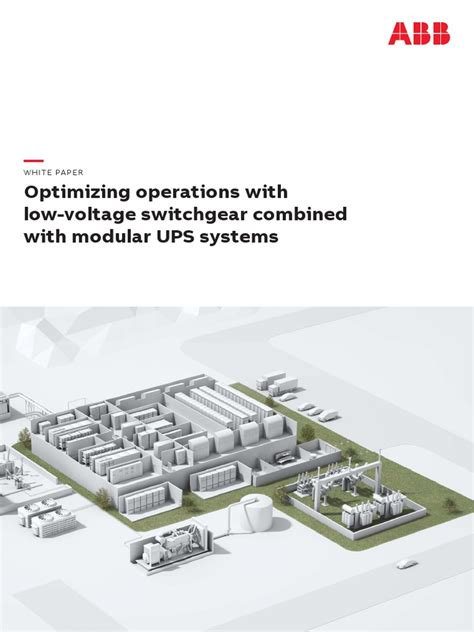 Optimizing Operations With Low Voltage Switchgear Combined Ups Pdf