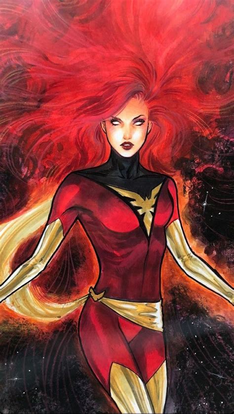 Jean Grey Dark Phoenix By Lukas Werneck Jean Grey Phoenix Scarlet