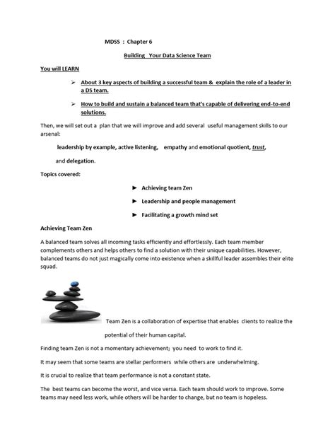 Building Balanced Data Science Teams Pdf Social Psychology Psychology