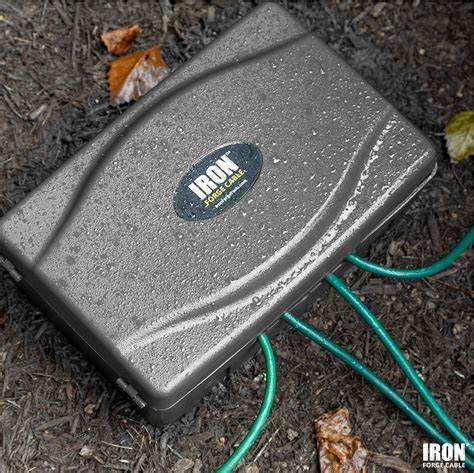 Weatherproof Extension Cord Connection Box Waterproof Outdoor Cover