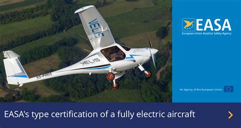 Easas Type Certification Of A Fully Electric Aircraft Easa