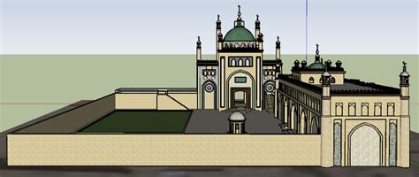 Reconstruction Of Historical Uyghur Mosque Gallery Sketchup Community
