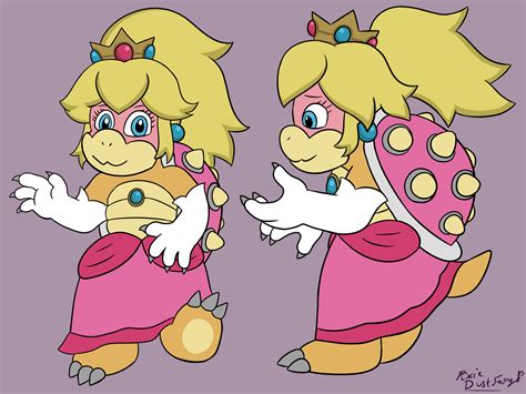 My Take On Princess Peach If She Were A Koopa Shoutout To Ucosmic