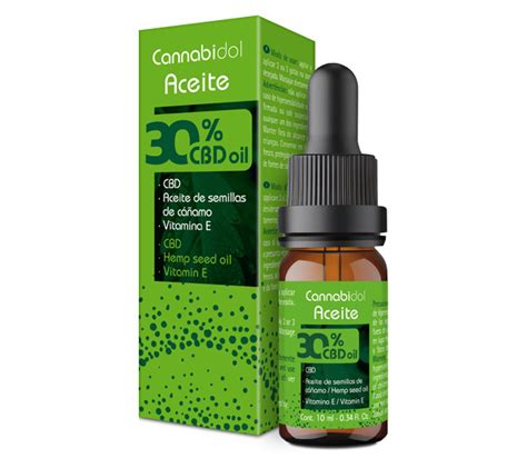 Cannabidol Aceite 10ml 30 Cbd Tienda Bioglobal