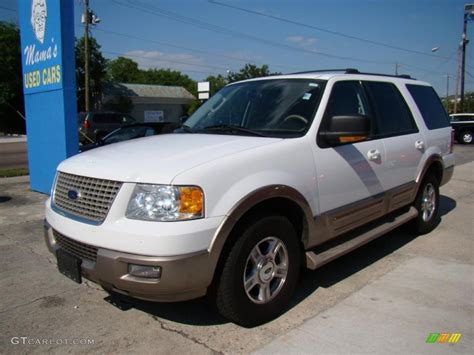 2004 Oxford White Ford Expedition Eddie Bauer 30616634 Photo 4