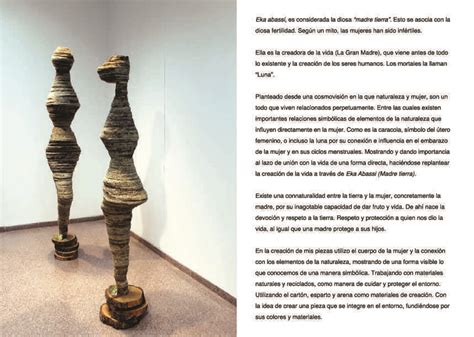Exposición Eka Abassi De Noemi Yepes En Puerto Lumbreras La Guía W