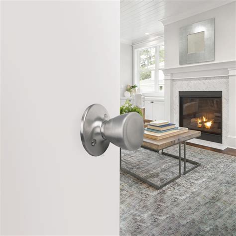 Tulip Dummy Door Knob Satin Nickel ǀ Hardware And Locks ǀ Todays Design House