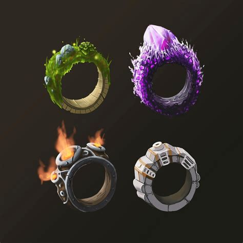 Artstation Concept Rings