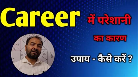 Career Problem And Remedies By Astrologer Rahul Bhatnagar Youtube