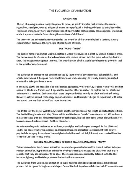 Animation Blog Pdf Animation Computer Animation