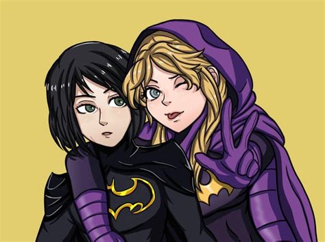 Fan Art Cassandra Cain And Stephanie Brown By Me Rstephaniebrown