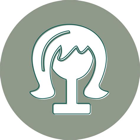 Wig Vector Icon 20407710 Vector Art At Vecteezy