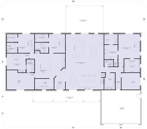 I Offer Floor Plans Services 40x80 Floor Plans 60x50 House Plans 4