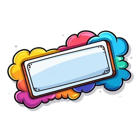 Cartoon Text Box Rectangle Pictures Freepik