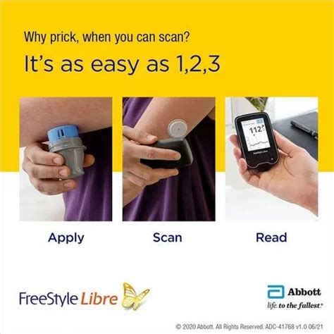 Freestyle Libre Glucometer 14 Days 1 Piece At Rs 5500box In