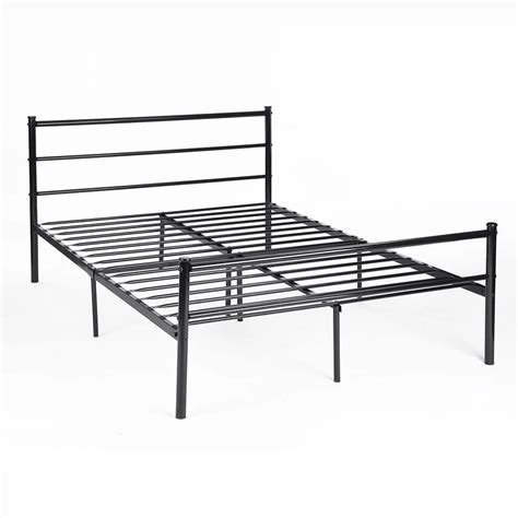 New Black Modern Bed High Quality Iron Double Bed Frame Design Buy
