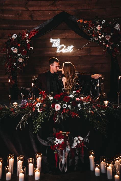 Burgundy And Black Wedding Theme 60 Photos