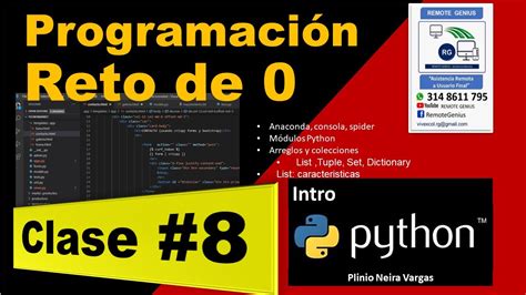 Programación Reto De 0 Python Clase 8 Youtube