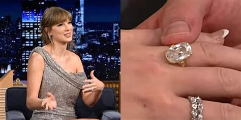 Taylor Swift Shares Close Up Of Engagement Ring From Travis Kelce Explains How It Happened