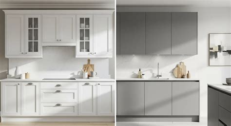 Shaker Vs Flat Panel Kitchen Cabinets Which Style Is Right For You